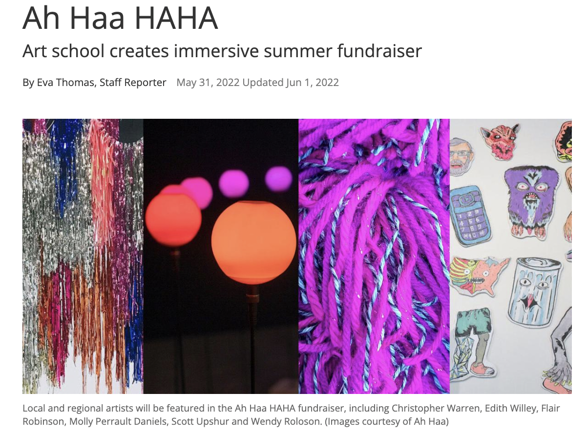 Press - Ah Haa School for the Arts